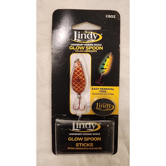 Lindy | Bags | Lindy 8 Oz Glow Spoon 3 Glow Sticks Tungsten Rattles ...